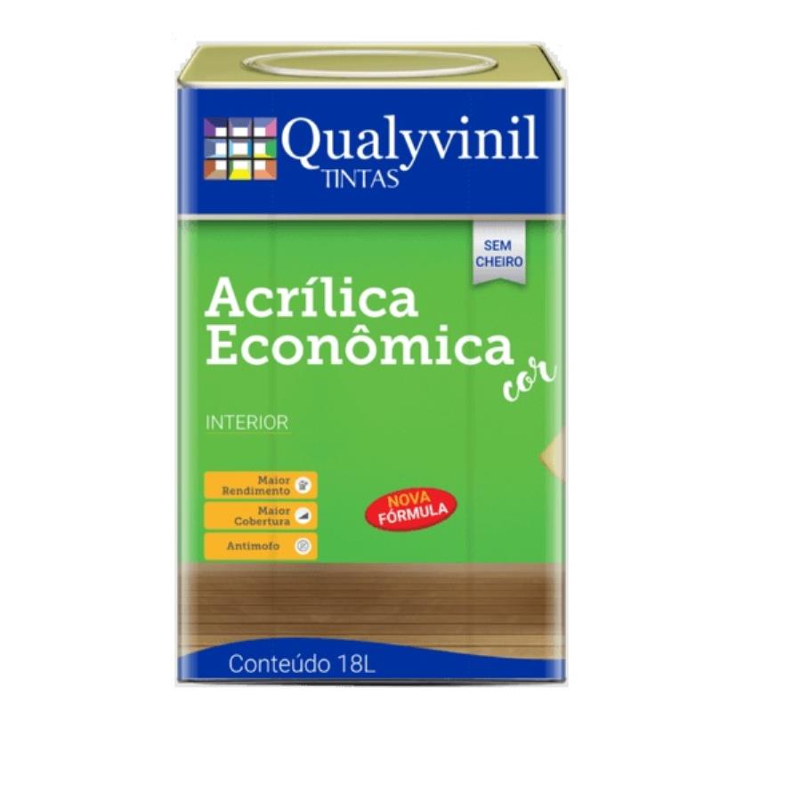Tinta Latex Acrílico Fosco 18lts Branco Neve Qualyvinil - Ligação Home ... Tinta Latex Acrílico Fosco 18lts Branco Neve Qualyvinil - Ligação Home ...